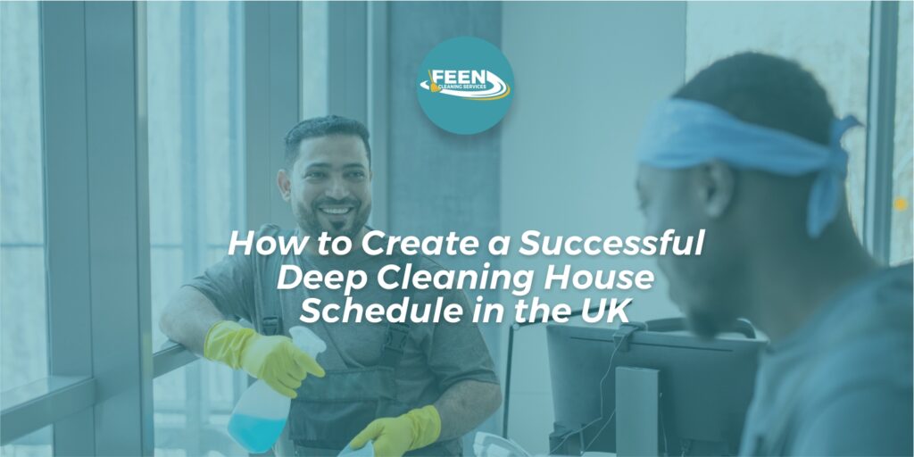 Deep Cleaning Smart Schedule for UK Homes - Feen Cleaning